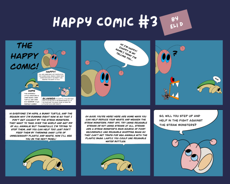 Happy Comic - Toward Zero Waste